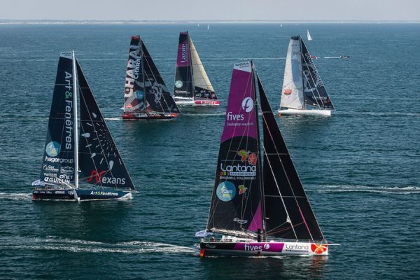 Défi Azimut, une première confrontation pour la flotte IMOCA 2023