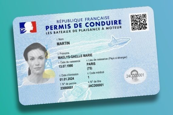 Un nouveau format pour le permis bateau, plus petit et plus moderne