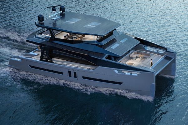 Alva Ocean Eco 90, un catamaran solaire électrique pour explorer